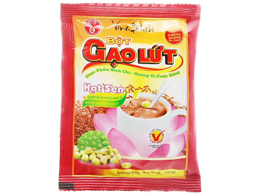Bột gạo lứt hạt sen Bích Chi 300g giá tốt tại Bách hoá XANH