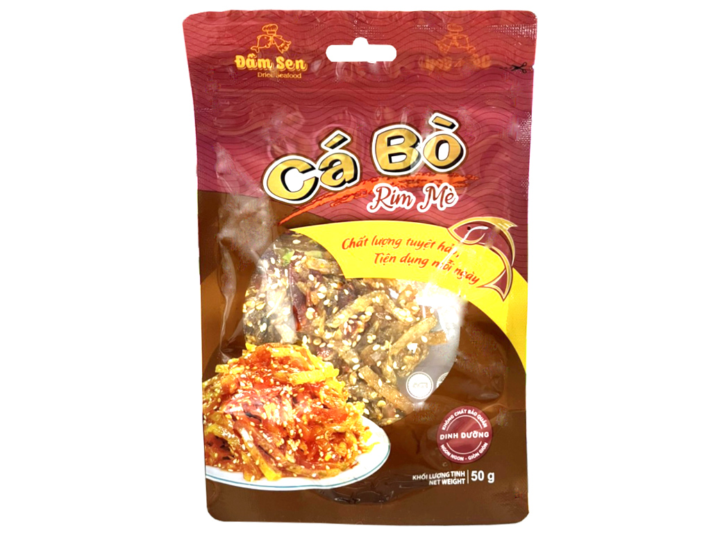 Cá bò rim mè Đầm Sen gói 50g tại Bách hoá XANH