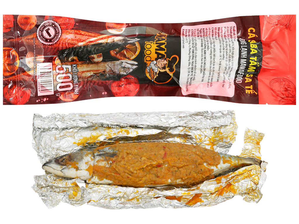 Cá saba tẩm sa tế Mama Food 500g giá tốt tại Bách hoá XANH