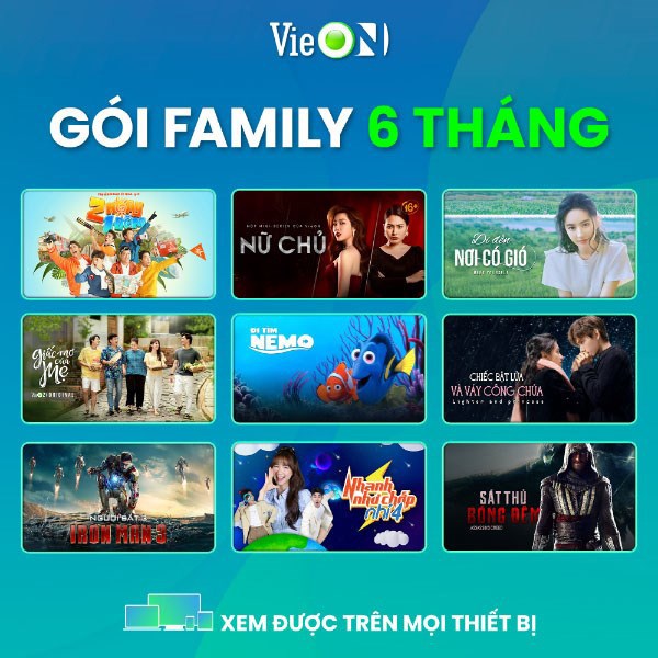 Gói VieON Family 06 tháng chính hãng - Cập nhật thông tin, hình ảnh ...