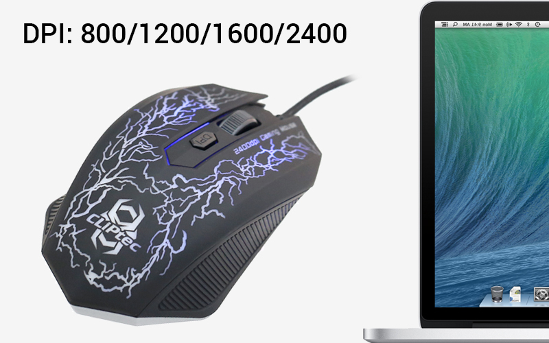 Chuột có dây Gaming Cliptec Lightning RGS501 - Điện máy XANH