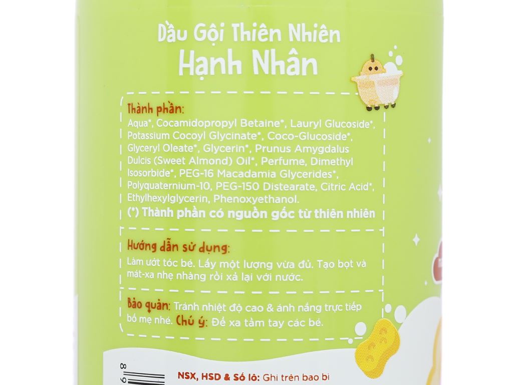 Dầu gội cho bé Purité Baby 250ml giá tốt tại Bách hoá XANH