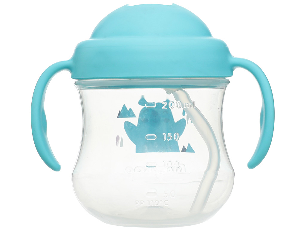 Ly mag mag có ống hút Pigeon xanh 200ml tại Bách hoá XANH