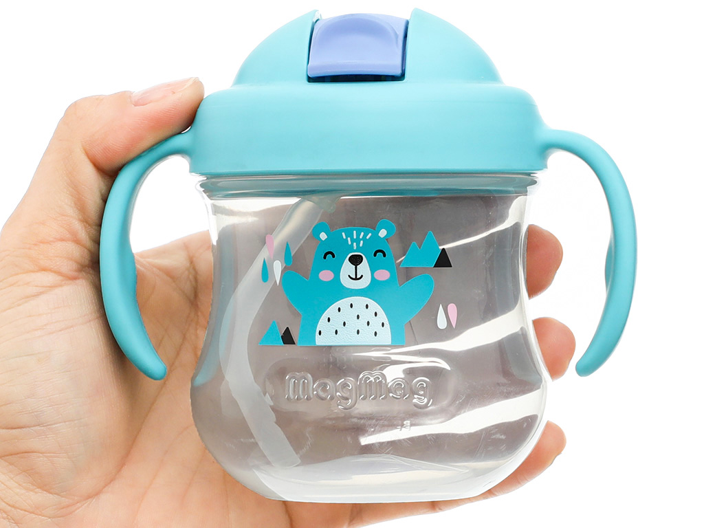 Ly mag mag có ống hút Pigeon xanh 200ml tại Bách hoá XANH