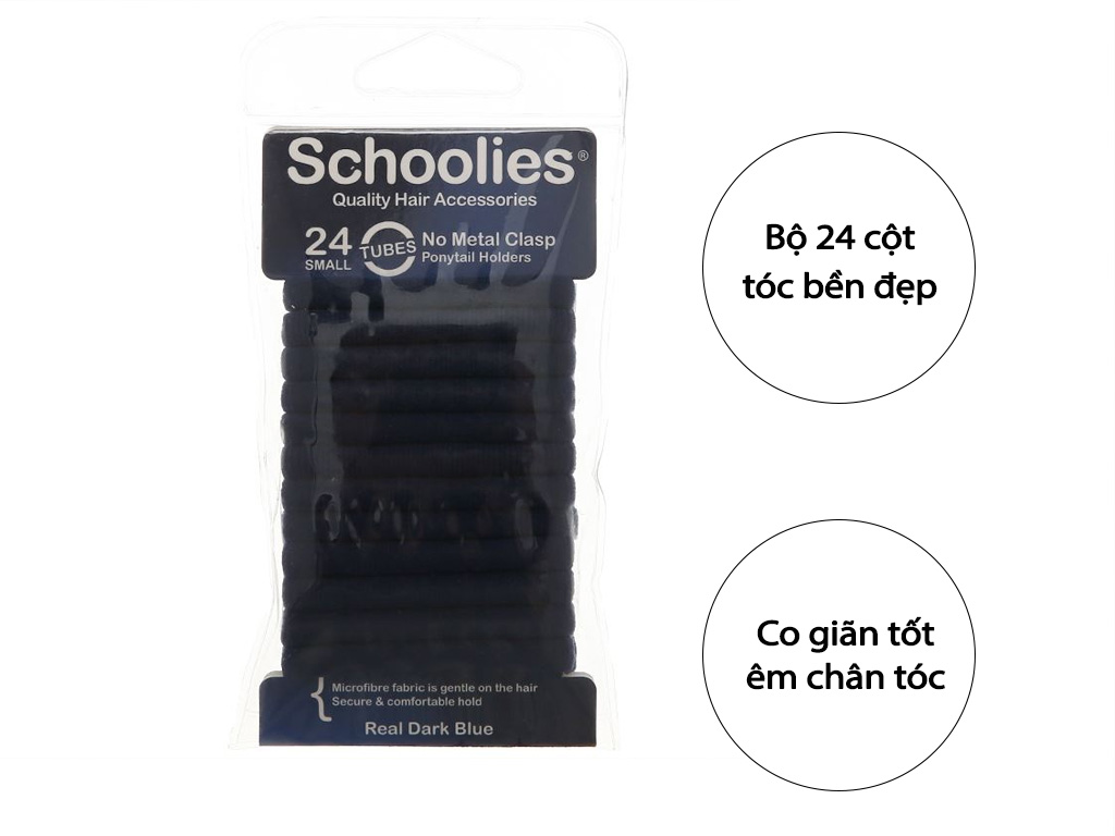 Bộ 24 sợi cột tóc Tube Schoolies giá tốt tại Bách hoá XANH