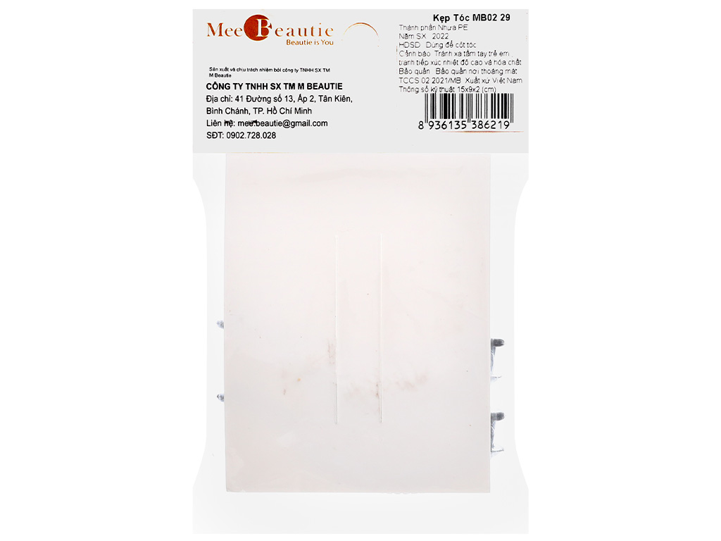 Kẹp tóc Mee Beautie MB02 29 chính hãng tại Bách hóa XANH