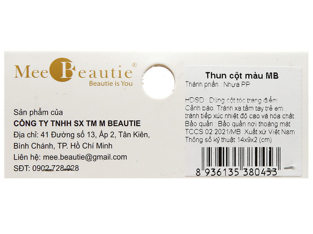 Thun cột màu Mee Beautie MB chất lượng có tại Bách hóa XANH