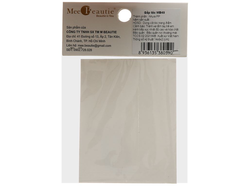 Gắp tóc Mee Beautie MB49 chính hãng có bán tại Bách hóa XANH