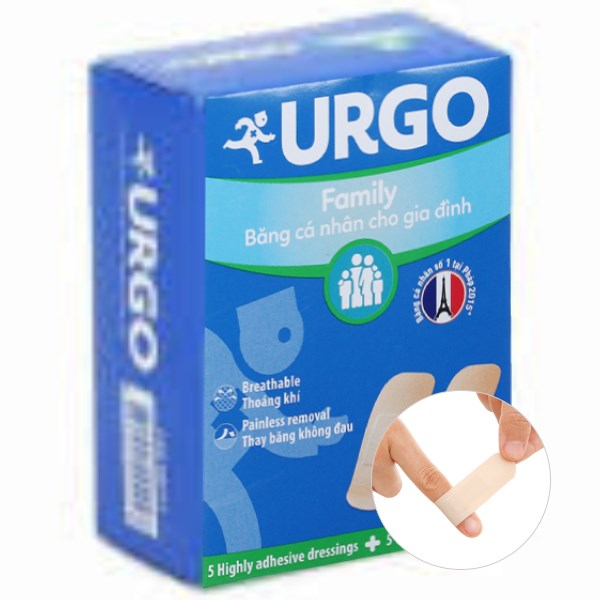 Băng, gạc y tế Urgo Loại sản phẩm Băng cá nhân 04/2025 ...