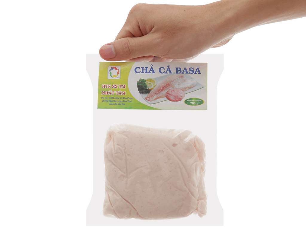 Chả cá basa tươi gói 200g giá rẻ tại Bách hoá XANH