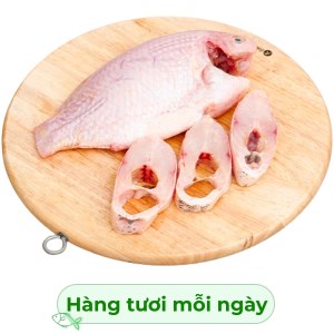Cá diêu hồng làm sạch (300g - 450g /con) tại Bách hoá XANH