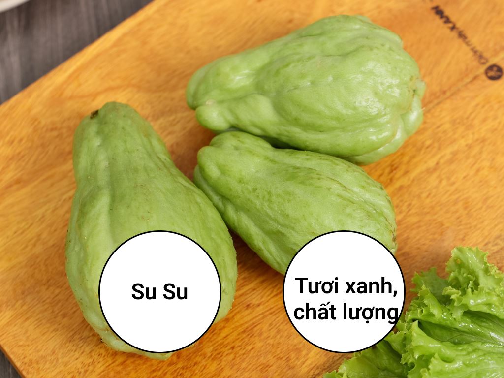 Su su túi 500g (1 - 3 trái) giá cả cực tốt tại Bách hoá XANH
