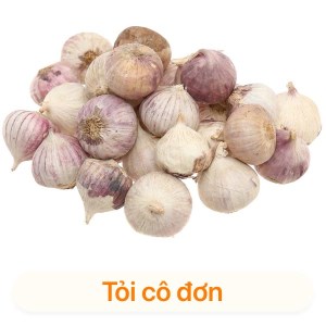 Tỏi cô đơn 200g tươi ngon, giá cả cực tốt tại Bách hoá XANH