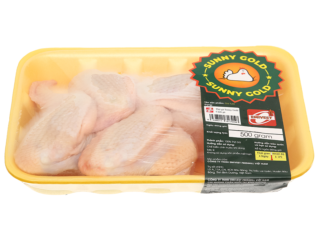 Cánh gà tươi Emivest 500g tươi ngon tại Bách hoá XANH