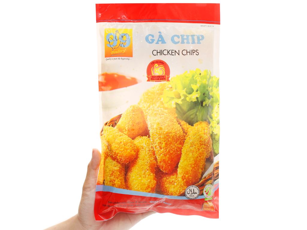 Gà rán viên Chip 99 Poultry 500g giá tốt tại Bách hoá XANH