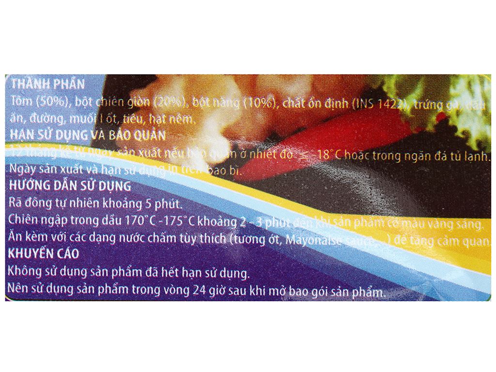 Tôm chiên giòn Việt Sin khay 200g giá tốt tại Bách hoá XANH