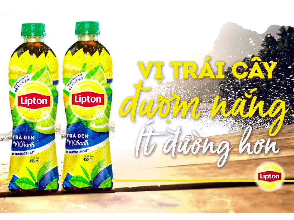 Trà đen Lipton vị chanh 455ml giá tốt tại Bách hoá XANH