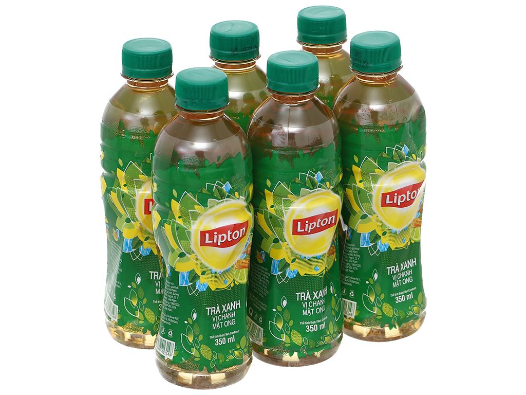 6 chai Lipton chanh mật ong 350ml giá tốt tại Bách hoá XANH