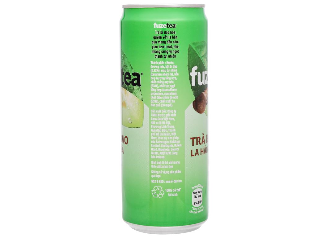 Trà bí đao la hán quả chai 320ml giá tốt tại Bách hoá XANH