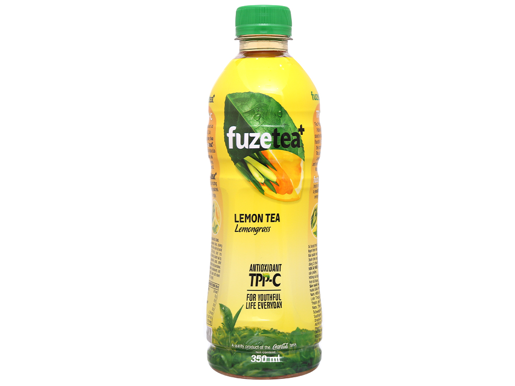 Trà chanh với sả Fuze Tea 350ml giá tốt tại Bách hoá XANH