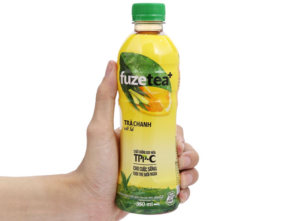 Trà chanh với sả Fuze Tea 350ml giá tốt tại Bách hoá XANH