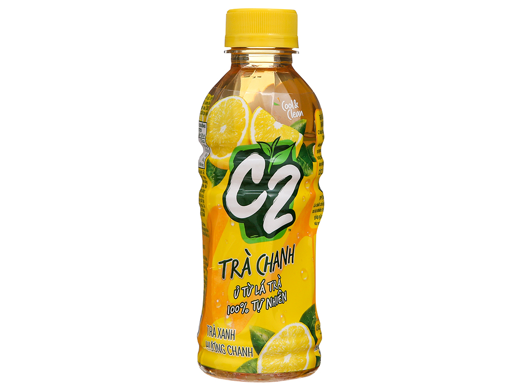 24 chai trà xanh C2 chanh 225ml giá tốt tại Bách hoá XANH