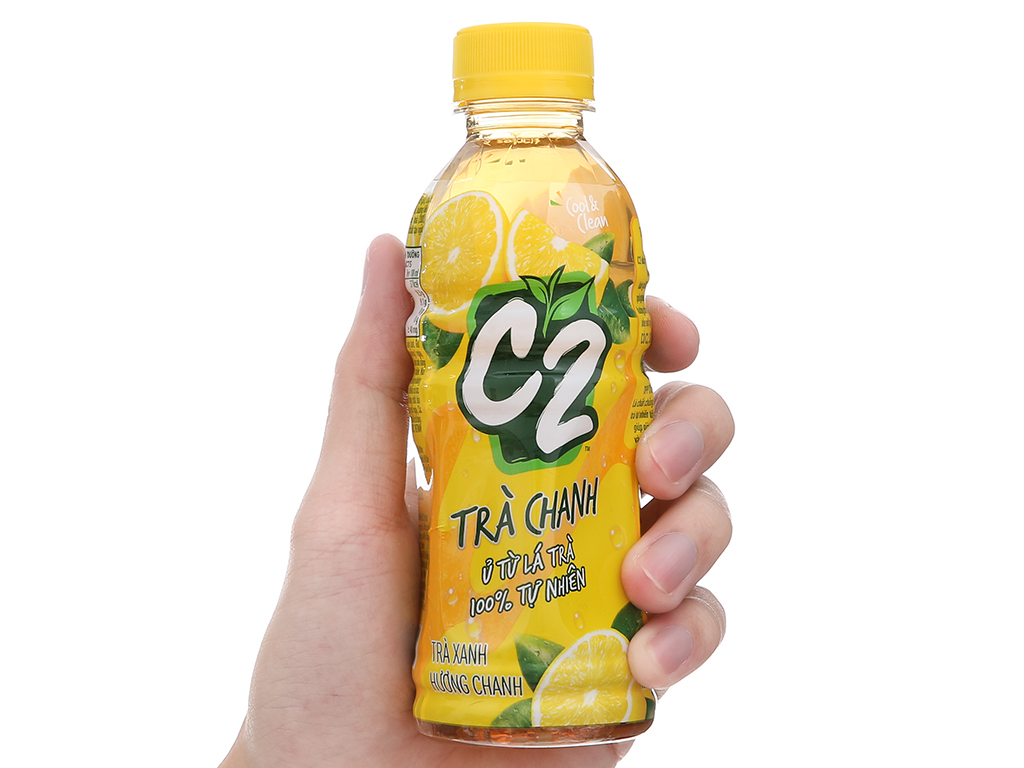 24 chai trà xanh C2 chanh 225ml giá tốt tại Bách hoá XANH