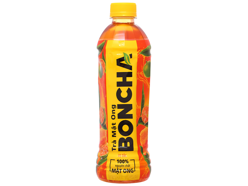 Trà mật ong Boncha vị tắc chai 450ml tại Bách Hoá XANH