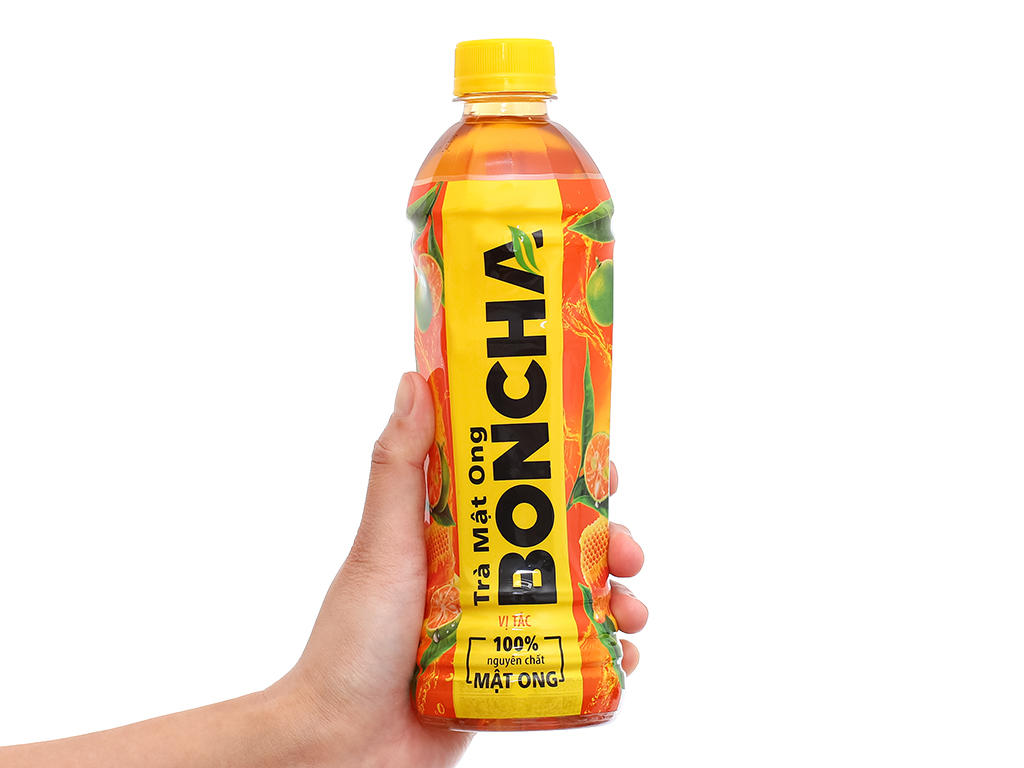 Trà mật ong Boncha vị tắc chai 450ml tại Bách Hoá XANH