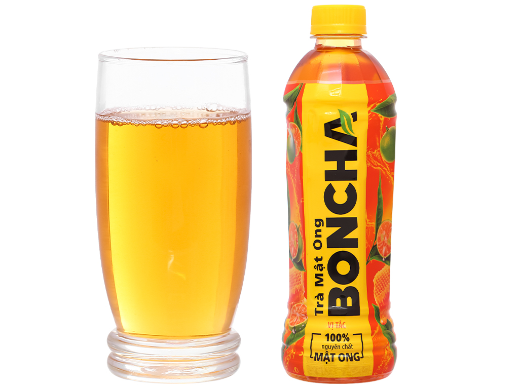 6 chai trà mật ong Boncha vị tắc 450ml tại Bách Hoá XANH
