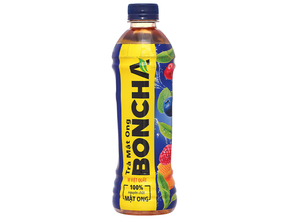24 chai trà mật ong Boncha việt quất 450ml tại Bách Hoá XANH