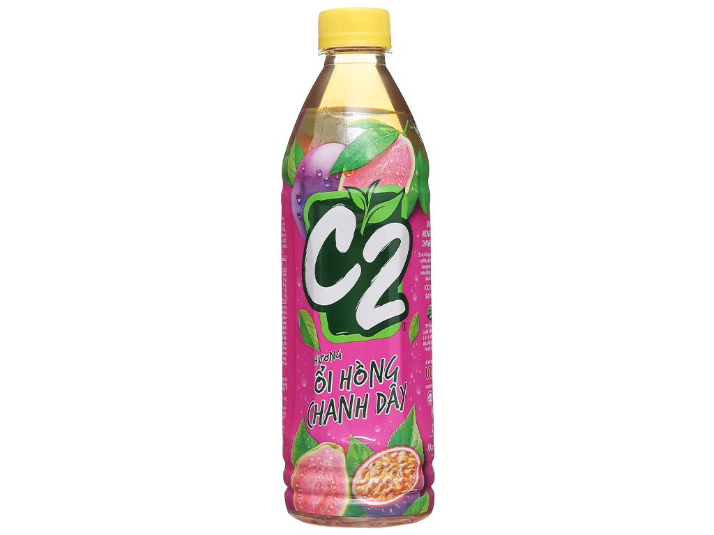 Trà xanh C2 ổi hồng chanh dây 455ml tại Bách Hoá Xanh