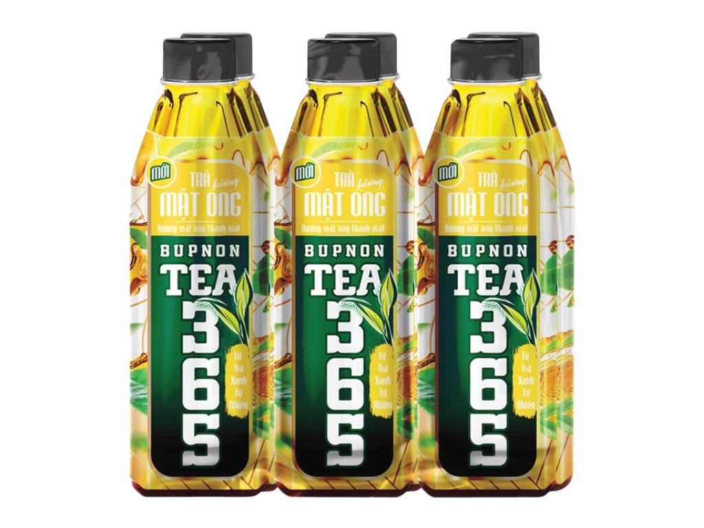 Lốc 6 chai trà Tea365 hương mật ong chai 500ml giá tốt