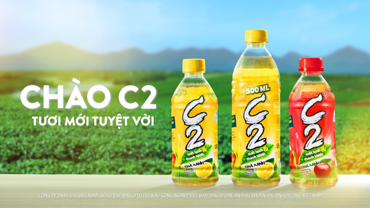 Trà xanh C2 vị táo chai 360ml giá tốt tại Bách hoá XANH