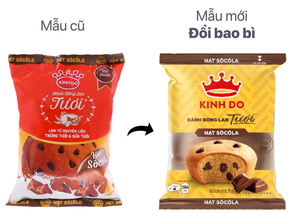 Bánh bông lan socola Kinh Đô 50g giá tốt tại Bách hoá XANH