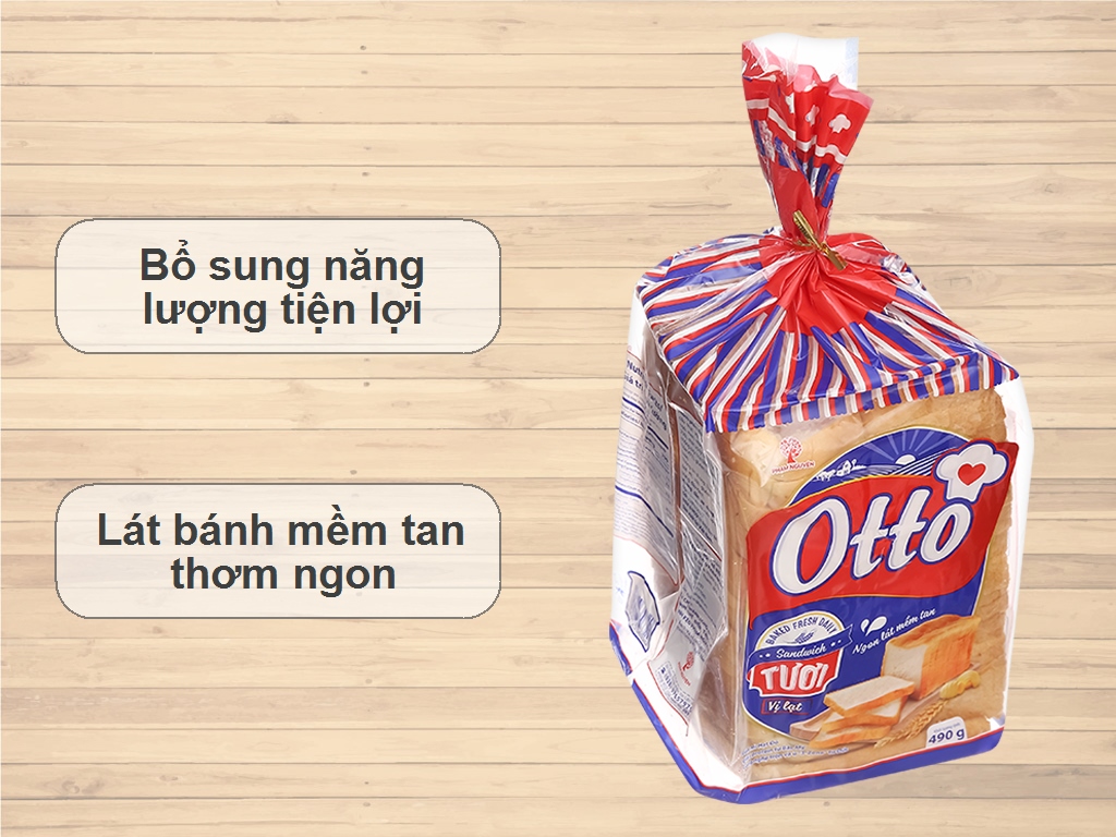 Bánh sandwich lạt lát Otto 450g giá tốt tại Bách hoá XANH