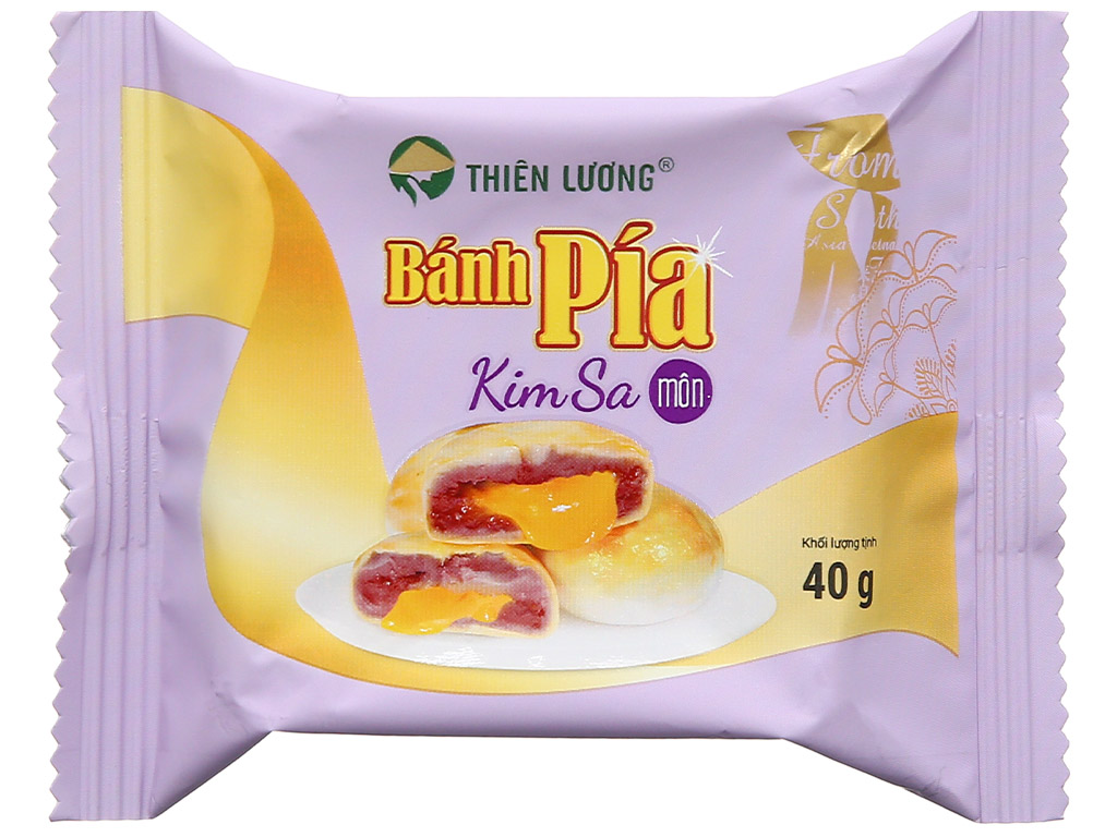 Bánh pía kim sa 2 vị Thiên Lương gói 480g tại Bách hóa XANH