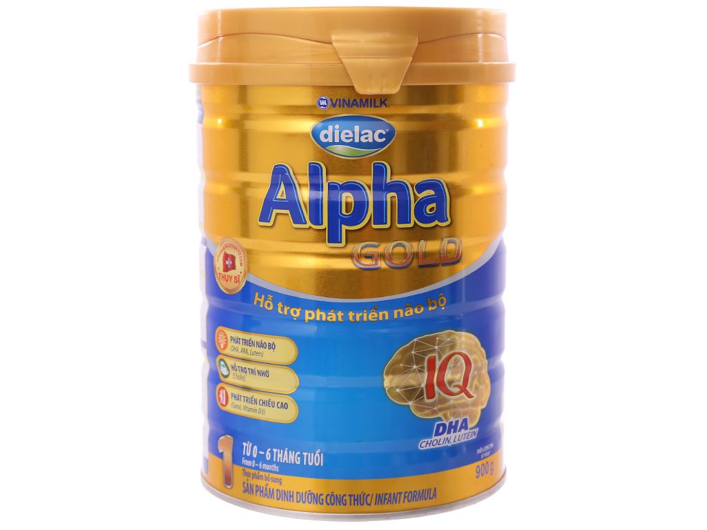 Sữa bột Dielac Alpha 1 lon 900g giá tốt tại Bách hoá XANH