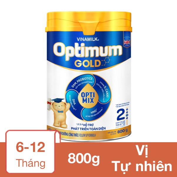 Sữa bột Optimum Gold 2 lon 800g (6 - 12 tháng) | AVAKids.com