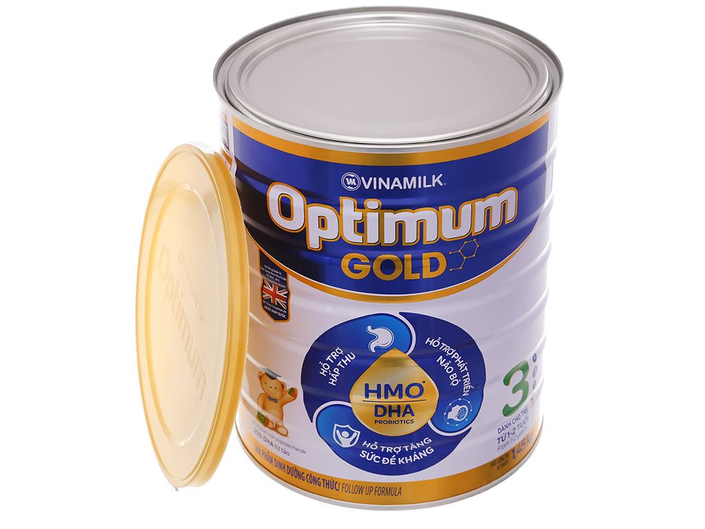 Sữa bột Optimum Gold 3 lon 1450g giá tốt tại Bách hoá XANH