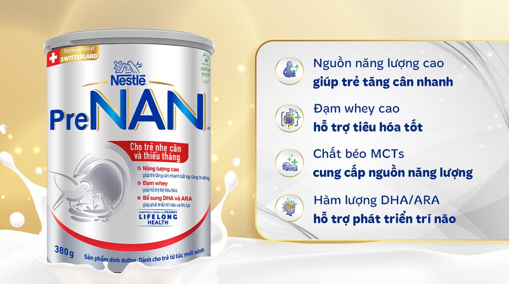 Sản phẩm dinh dưỡng Nestlé PRENAN 380g GIÁ TỐT - AVAKids.com