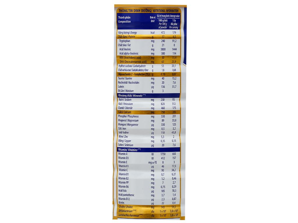 Sữa bột Optimum Gold 3 lon 850g giá tốt tại Bách hoá XANH