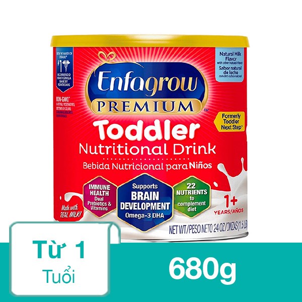 Sữa bột Enfagrow Premium Toddler 680 g (trên 1 tuổi) giá tốt - AVAKids.com