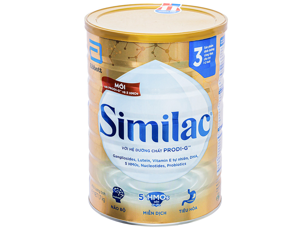 Sữa bột Abbott Similac 3 lon 1.7kg tại Bách hoá XANH