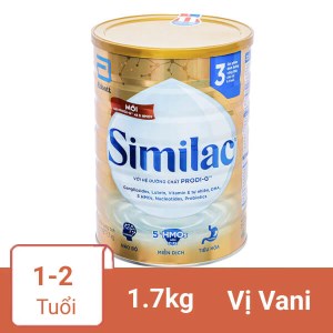 Sữa bột Abbott Similac 3 lon 1.7kg tại Bách hoá XANH