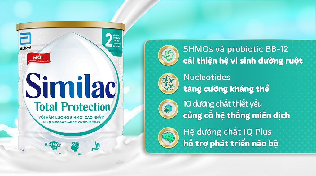 Sữa Similac Total Protection 2 900g (6 -12 tháng) GIÁ TỐT - AVAKids.com