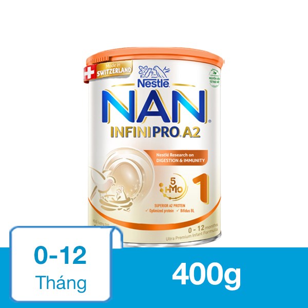 Sữa NAN INFINIPRO A2 số 1 400g (0-1 tuổi) giá tốt - AVAKids.com
