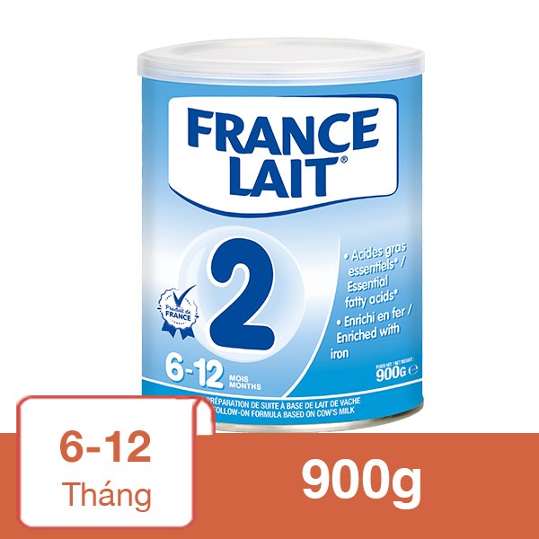 Sữa bột France Lait số 2 900g (6-12 tháng) GIÁ TỐT - AVAKids.com