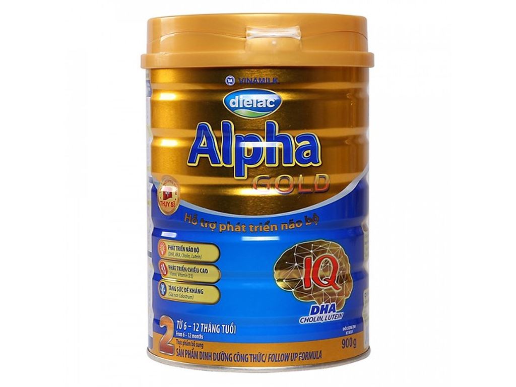 Sữa bột Dielac Alpha 2 lon 400g giá tốt tại Bách hoá XANH