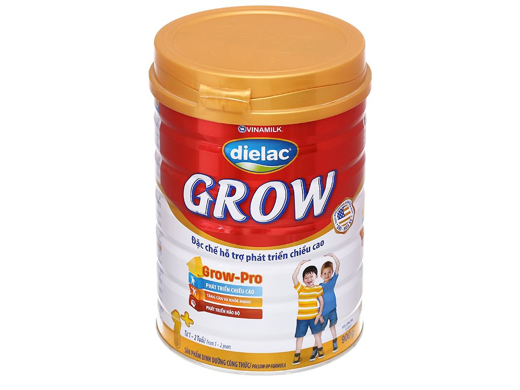 Sữa bột Dielac Grow 1+ lon 900g giá tốt tại Bách hoá XANH